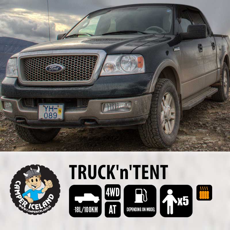 truckntent_800 - Camper Iceland - Motor Home, 4x4 Camper for rent in ...
